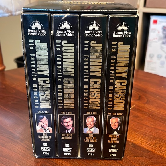 Buena Vista | Media | Johnny Carson Vhs Collection | Poshmark